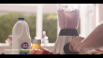 Seizing on a2 Milk's China formula